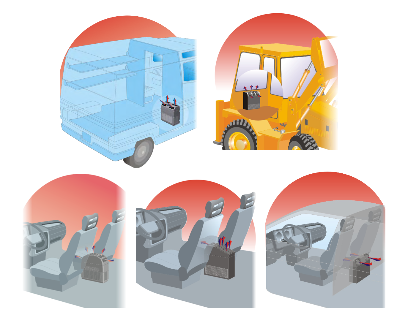 Evaporatore EV 40 / EVH 40 Vertical – Autoclima – Air conditioners and ...